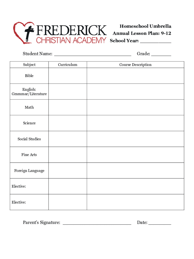 Fillable Online Charlotte Mason Homeschool: How I Plan My School Weeks Fax Email Print - pdfFiller