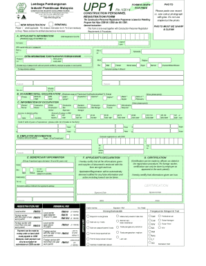 Fillable Online Cidb Green Card Form Fax Email Print - pdfFiller