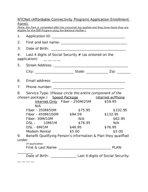 Newport-Telephone-ACP-Application--Updated-3- ... Doc Template | pdfFiller