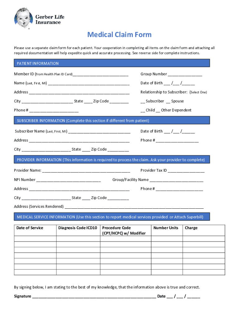 Fillable Online HEALTH BENEFITS CLAIM FORMCareFirst BlueChoice Fax ...