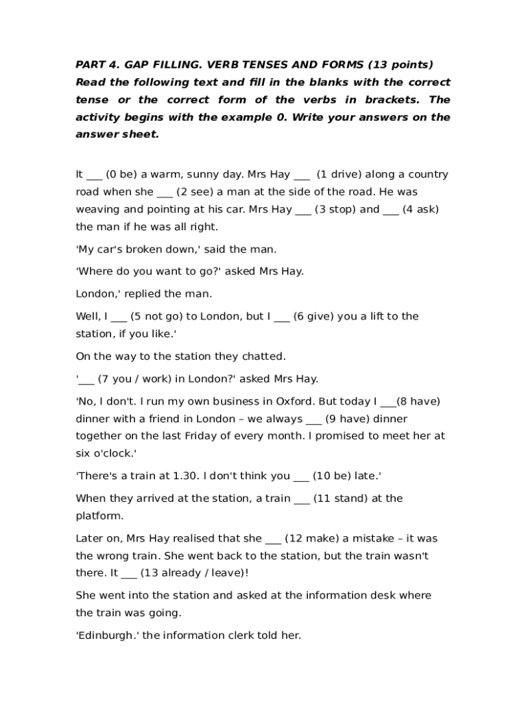 verb-tenses.docx Doc Template | pdfFiller