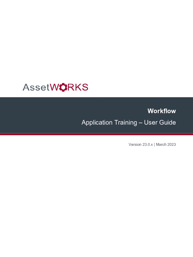 Fillable Online Work Order Application TrainingUser Guide Fax Email ...