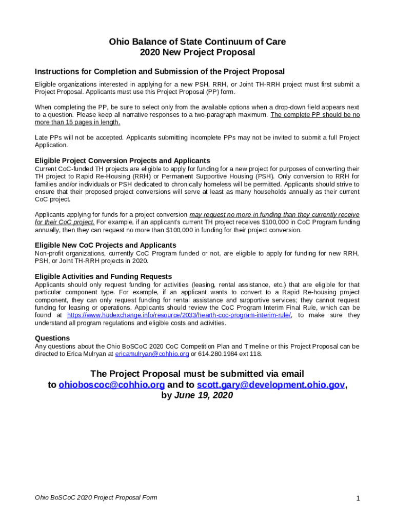 FY22 Request for Applications Cuyahoga County CoC Doc Template | pdfFiller