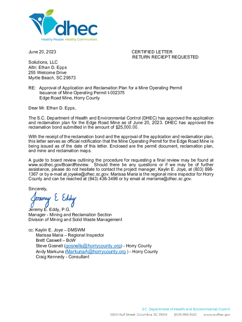 Fillable Online SC DHEC: Educational Materials Library Fax Email Print ...