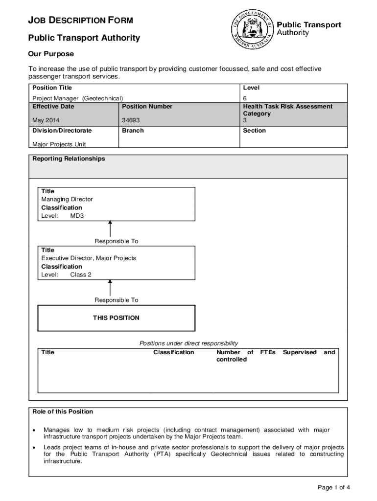 Fillable Online Bus Driver job description template Fax Email Print ...