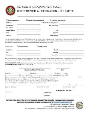 Fillable Online EBCI-Direct-Deposit-Form-GenWell. ... Fax Email Print ...