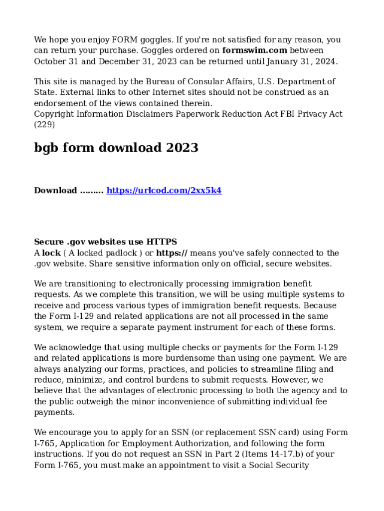 Fillable Online Bgb Form Download 2023 Fax Email Print - pdfFiller