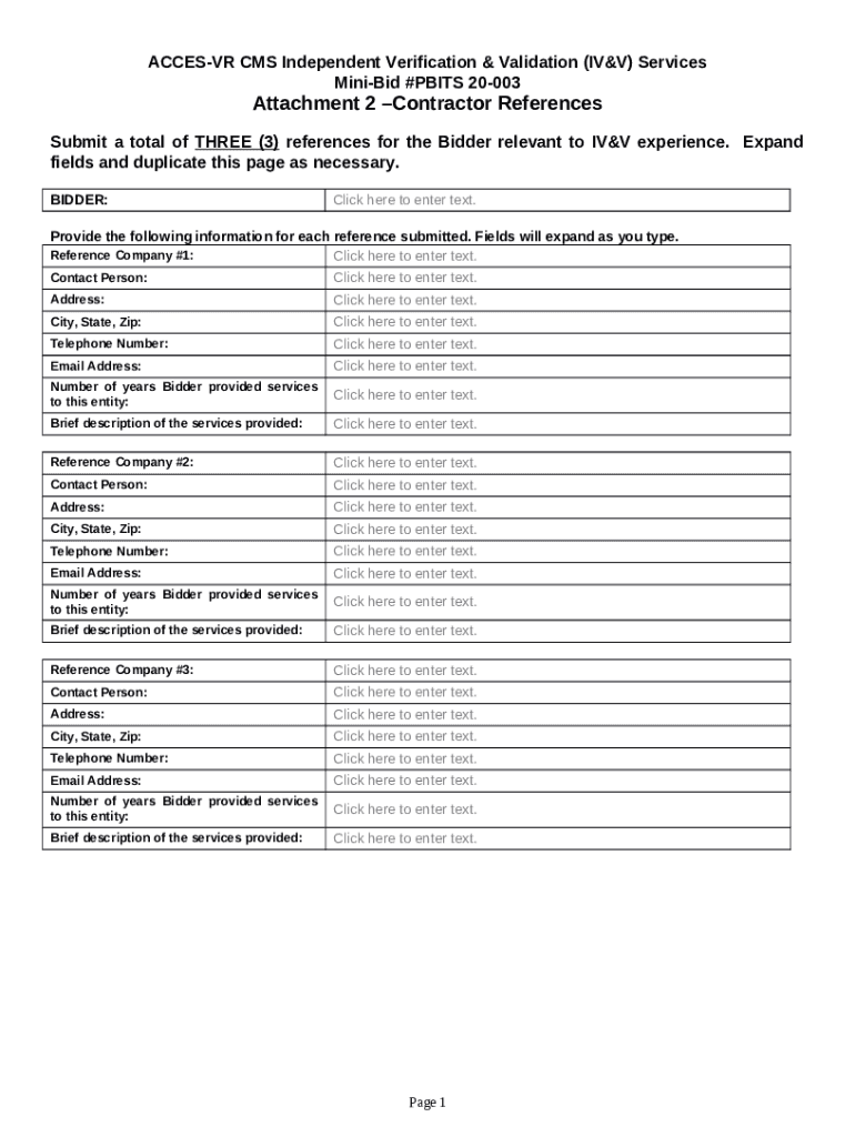 An Overview of Independent Verification and Validation ... Doc Template ...