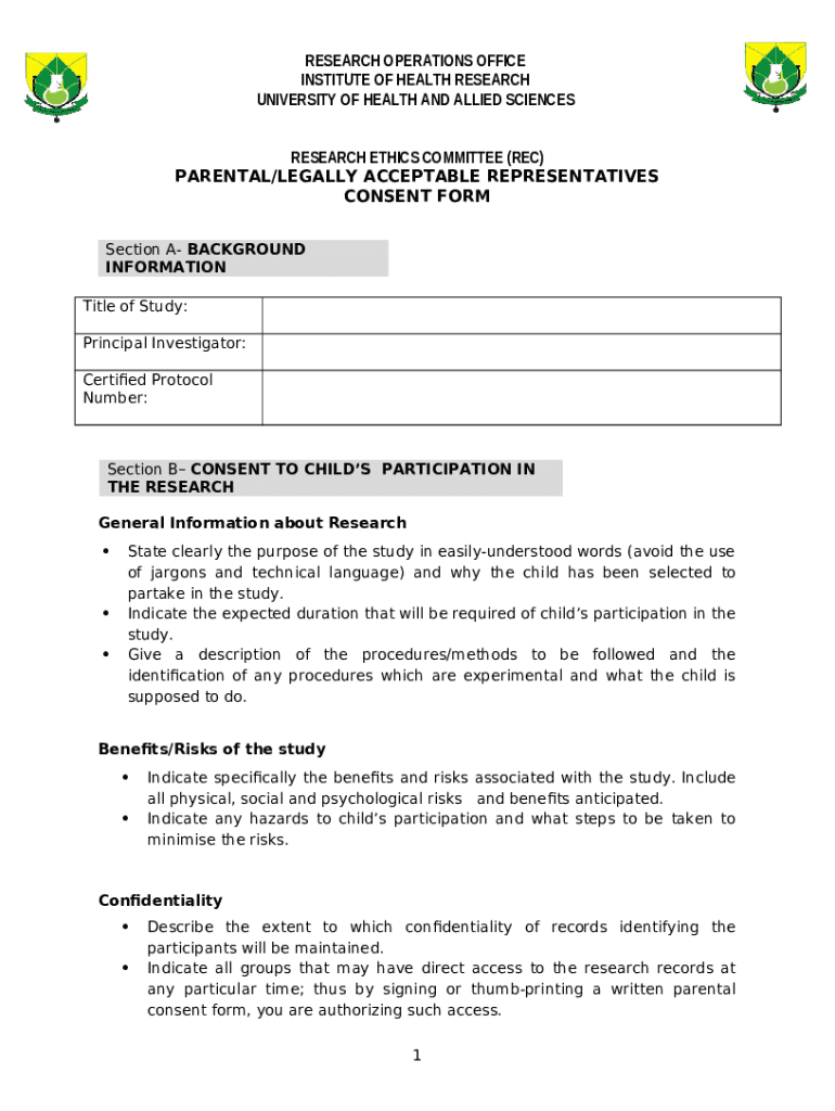 (Include PI's name, title of Study and page numbering ... Doc Template ...