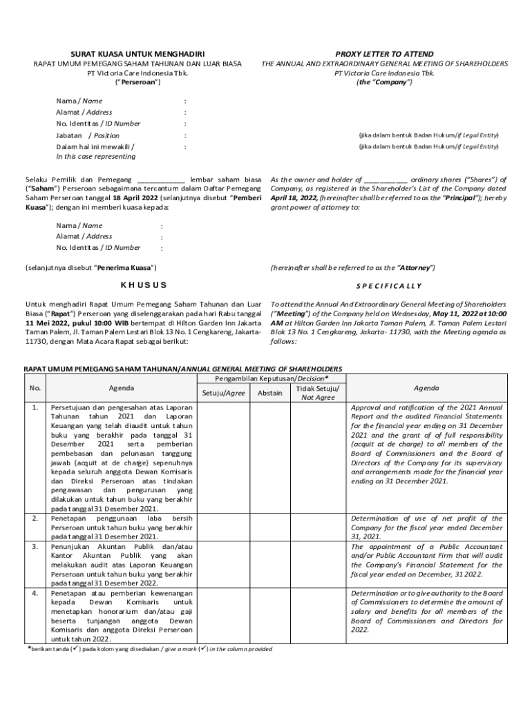 Fillable Online surat kuasa - OK! Bank Indonesia Fax Email Print ...
