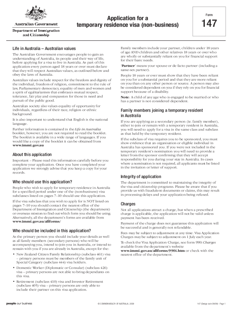 Fillable Online 1281 - Australian values statement - Department of Home ...