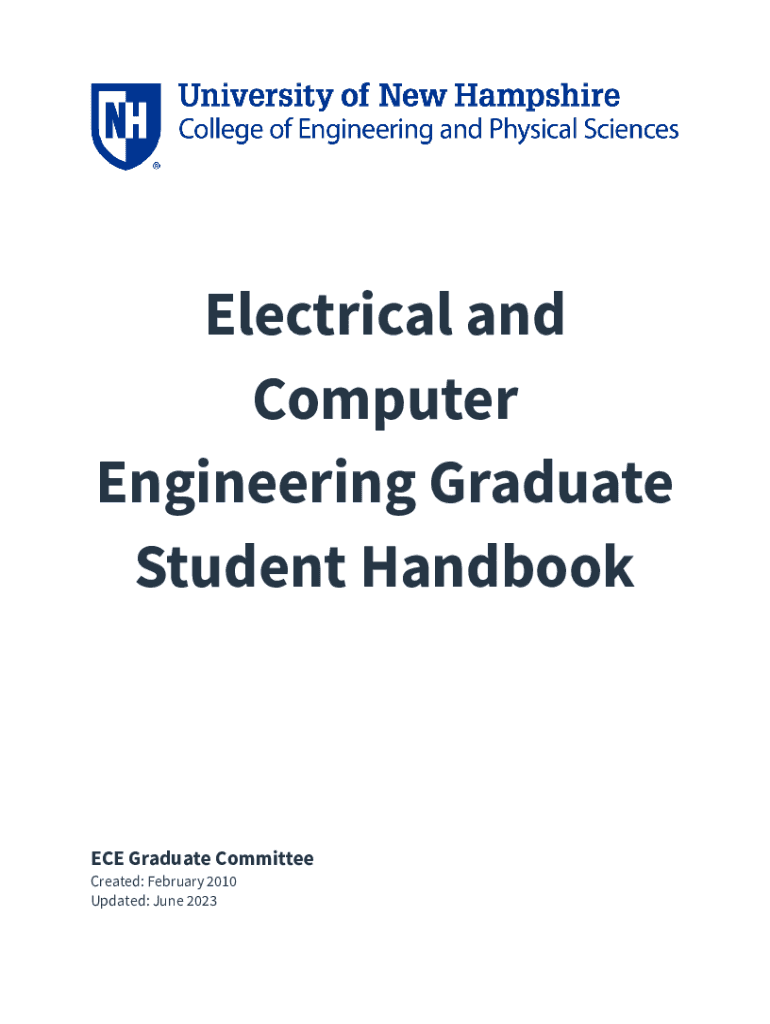 Fillable Online ceps unh Electrical and Computer Engineering Graduate ...