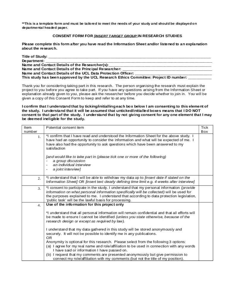 template-consent-.docx Doc Template | pdfFiller
