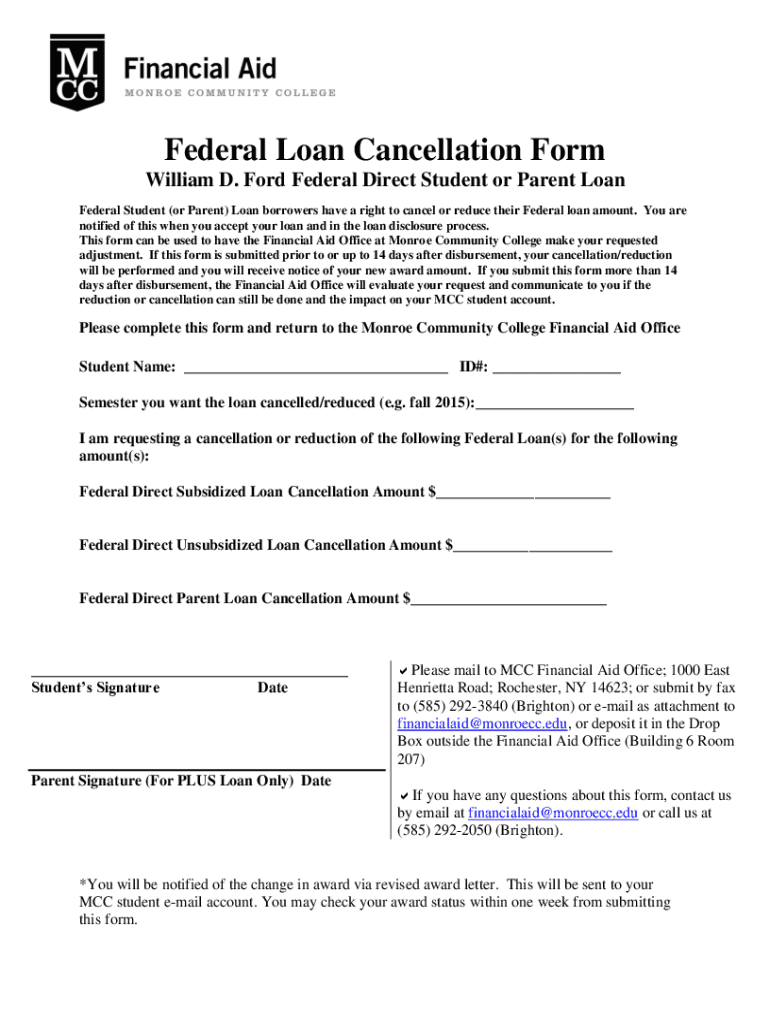 Fillable Online FEDERAL STUDENT LOAN REPAYMENT AND ... Fax Email Print ...