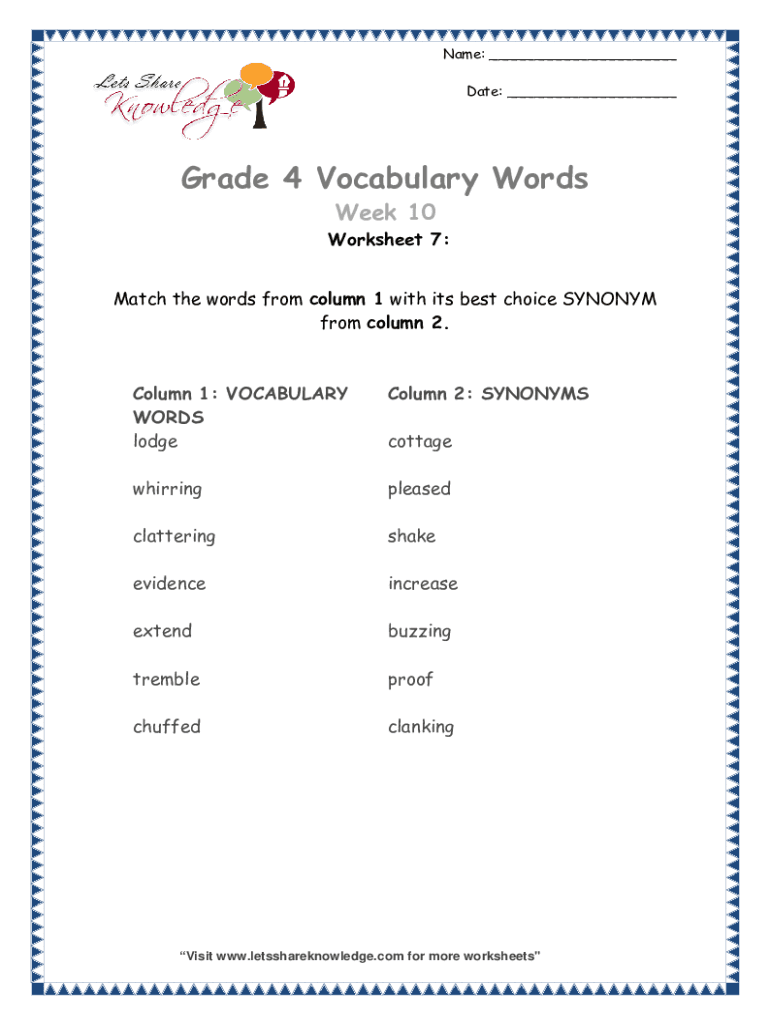 Fillable Online Replacing Words with Synonyms Fax Email Print - pdfFiller