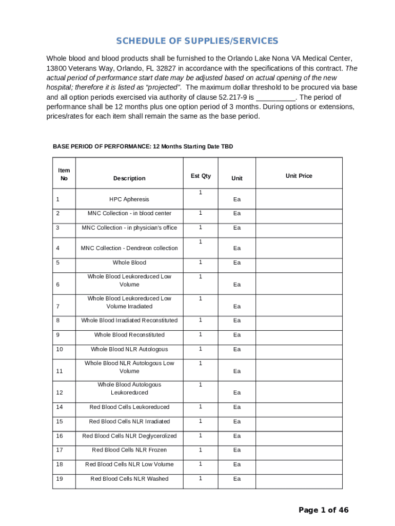 Attachment B SON Blood Bank Blood Products.pdf - 6505 Doc Template | pdfFiller