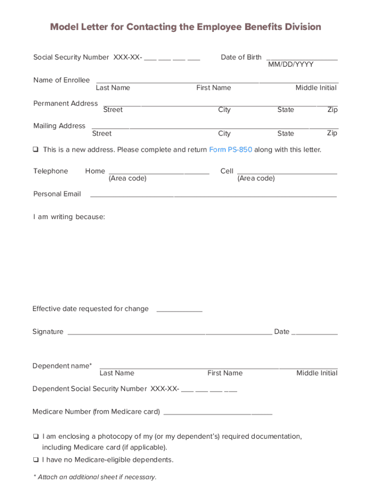 Fillable Online Sample Letter: Social Security No-Match Letters for ... Fax Email Print - pdfFiller