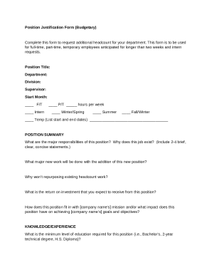 How To Write a Request Letter for a Full-Time Position ... Doc Template ...