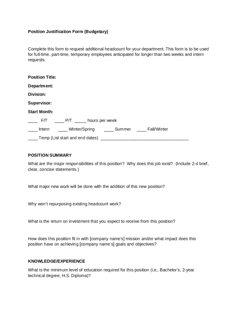 How To Write a Request Letter for a Full-Time Position ... Doc Template ...
