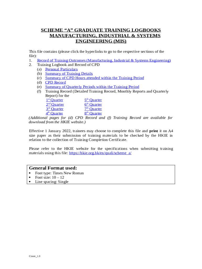 Manufacturing, Industrial & Systems Engineering (MIS) Doc Template ...