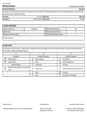 Fillable Online Mechanical certificate of compliance: Fill out & sign ...