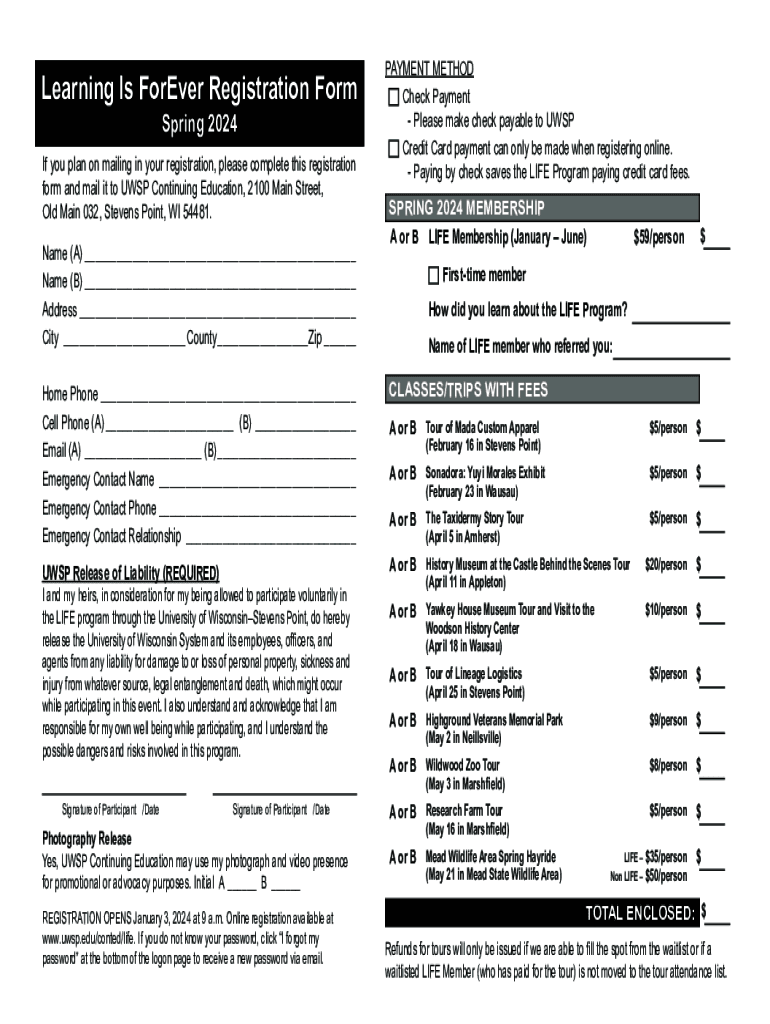 Fillable Online Learning Is ForEver Registration Form Fax Email Print ...