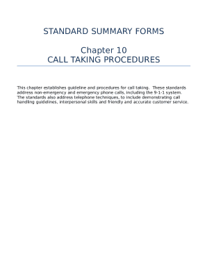 Ten-Digit Numbering and Emergency Call Handling ... Doc Template ...