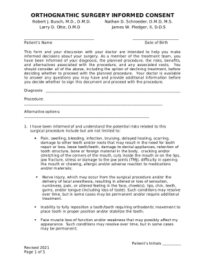 Consent for Incision and Drainage - Associated Oral Surgeons Doc ...