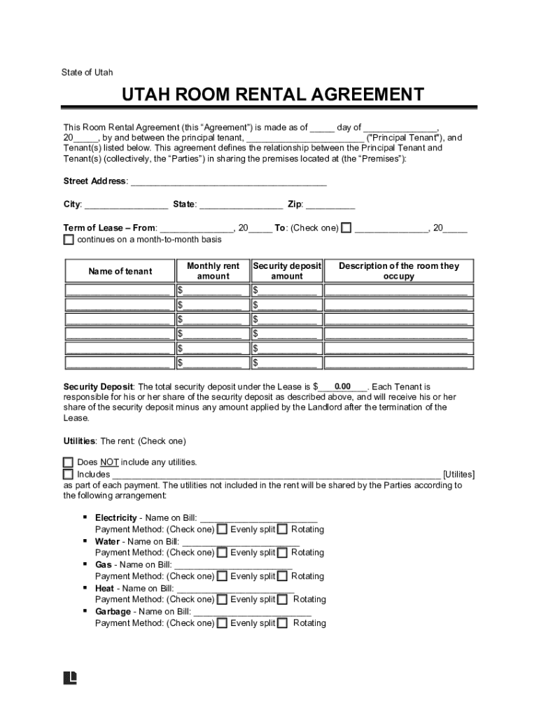 Fillable Online Agreement Utah FormFill Out and Use This PDF Fax Email ...
