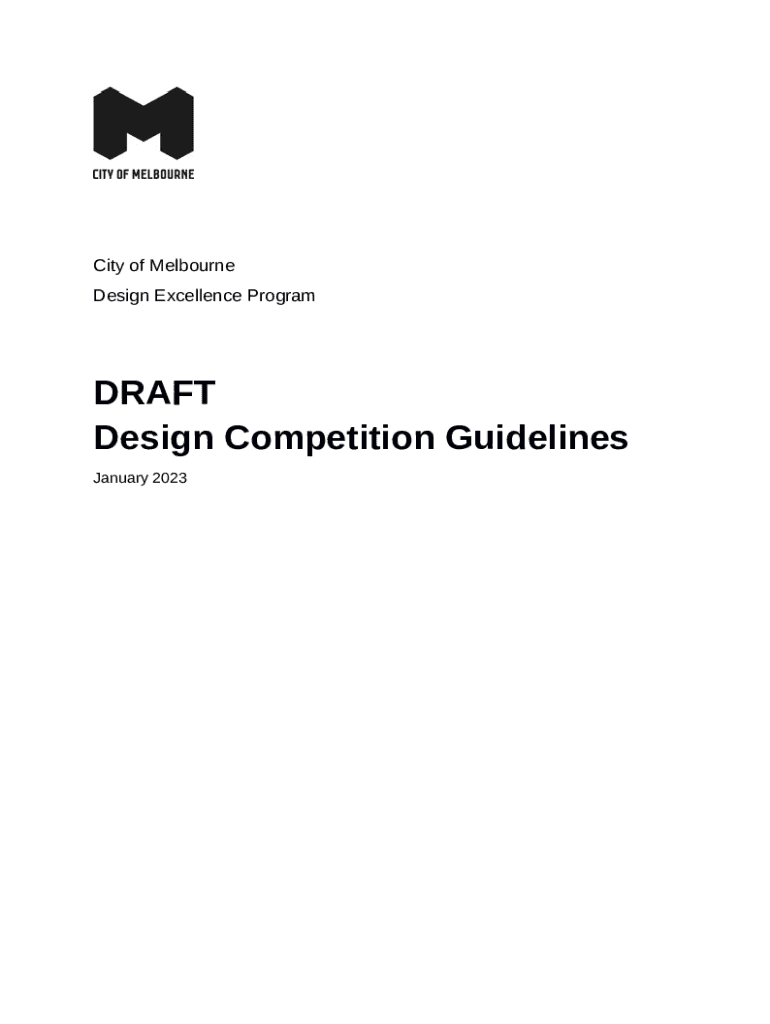 City of Melbourne to introduce design competition guidelines Doc ...