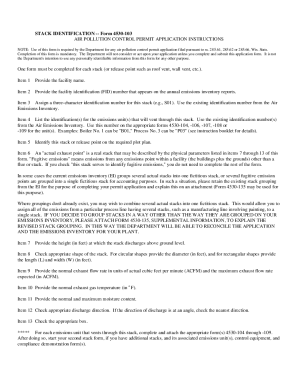 Fillable Online Form 4530-103 AIR POLLUTION CONTROL PERMIT ... Fax ...