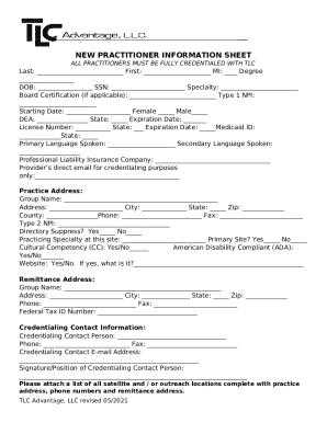 Physician and Surgeon Application Summary PY DOM Doc Template | pdfFiller