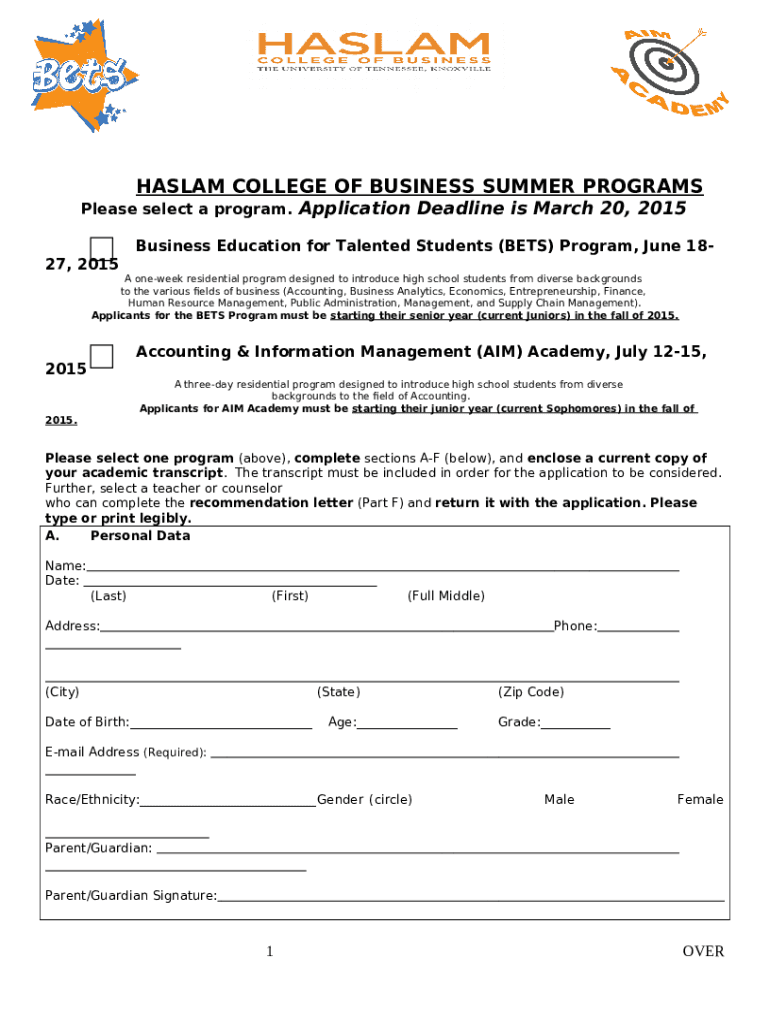 Haslam College of Business - Summer Business Programs - images pcmac ...