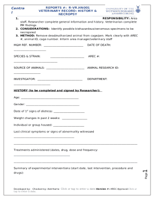 Rodent: Biohazard Containment Level 2 Ination For ... Doc Template ...