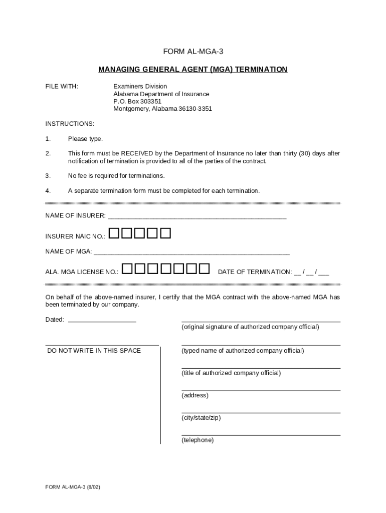 AL-MGA-2 Doc Template | pdfFiller