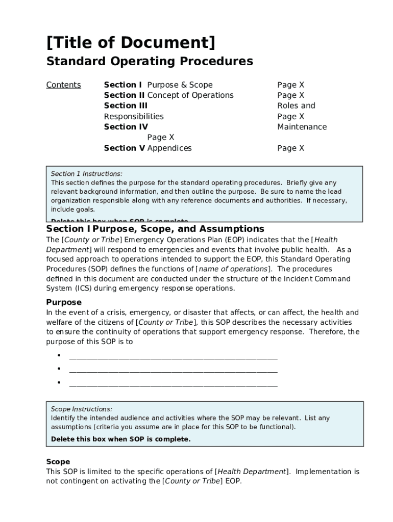 23-08 (682) Annex A - Example Unit Maintenance SOP - dphhs mt Doc ...