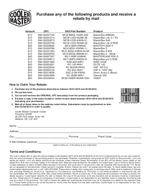 Fillable Online Rebate Form - Promo 82448.pdf Fax Email Print - pdfFiller