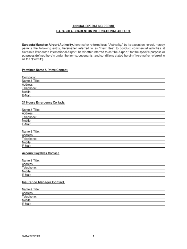 Fillable Online ABM Permit Agreement Fax Email Print - pdfFiller
