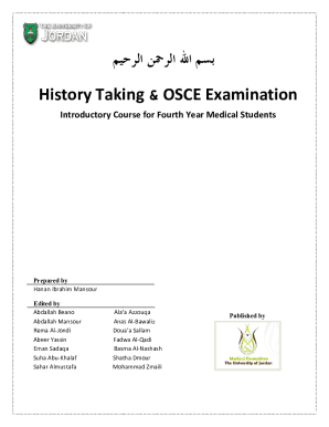 Fillable Online History Taking & OSCE Examination Fax Email Print ...