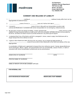 Fillable Online VA-ConsentforMinorENG-Form Fax Email Print - pdfFiller