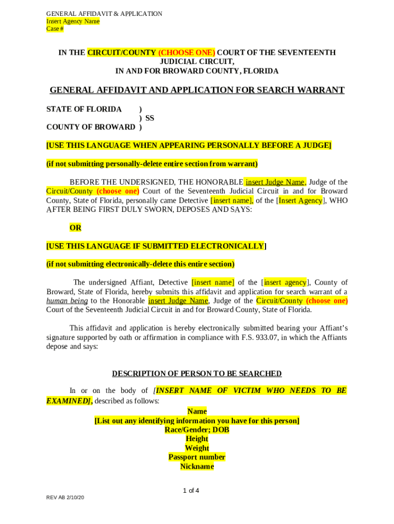 BEFORE THE UNDERSIGNED, THE HONORABLE insert Judge Name, Judge of the ...