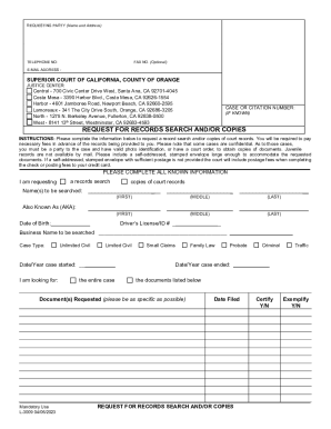 Fillable Online NOTICE OF EX PARTE APPLICATION (FAMILY LAW) ... Fax ...
