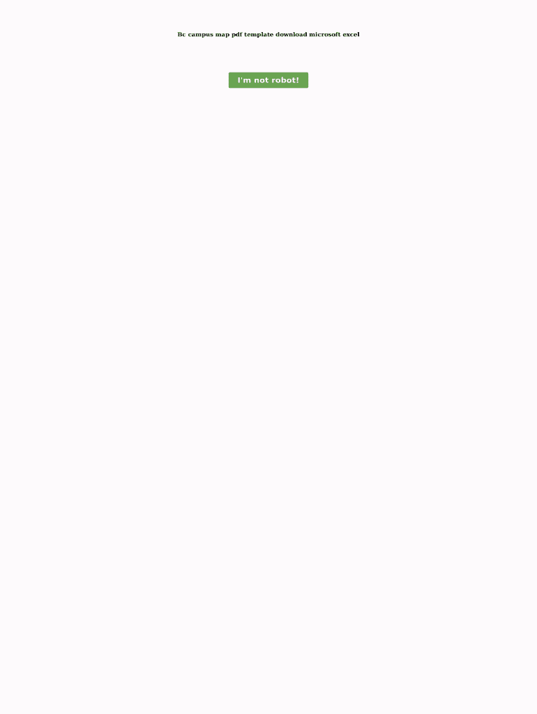 Fillable Online Bc campus map pdf template download microsoft excel. Bc ...