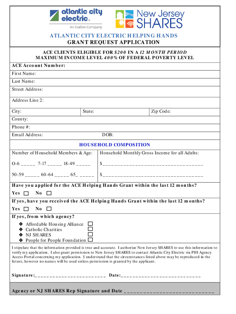 Fillable Online Atlantic City Electric Customers Now Have Access to ...