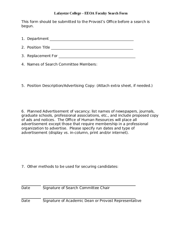 Ination, s, and Lists - provost lafayette Doc Template | pdfFiller