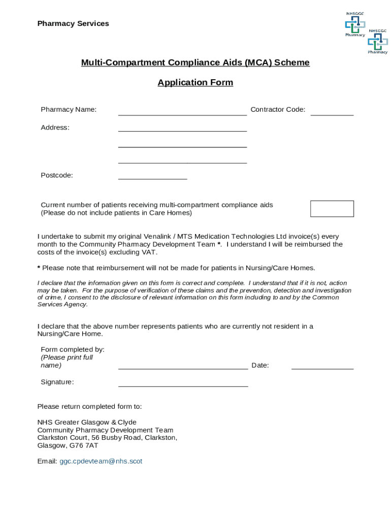 Multi-compartment compliance aids (MCAs) in adult social ... Doc ...
