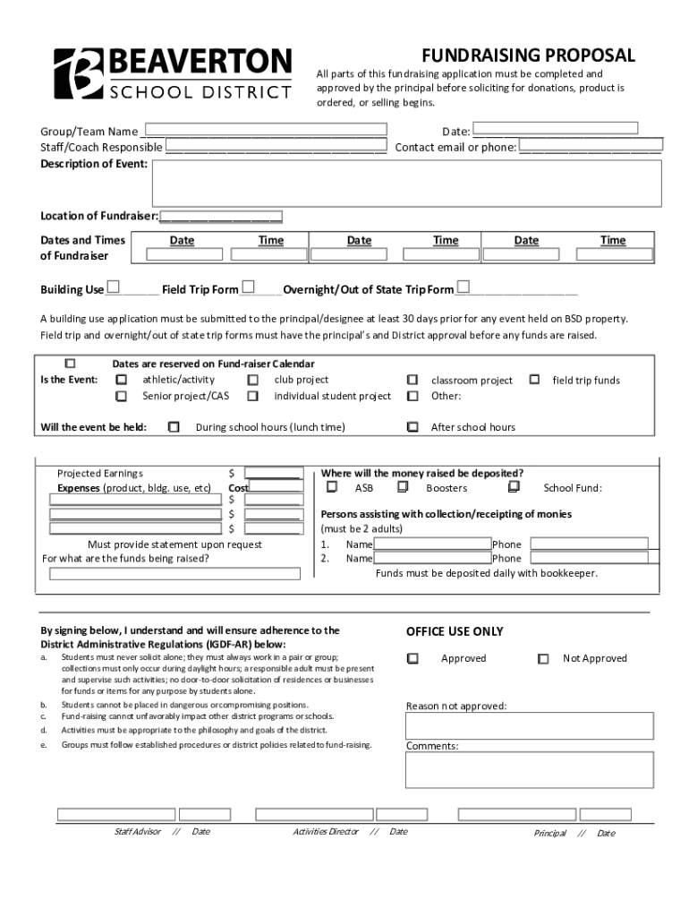 Fillable Online Fundraising form-converted.docx Fax Email Print - pdfFiller