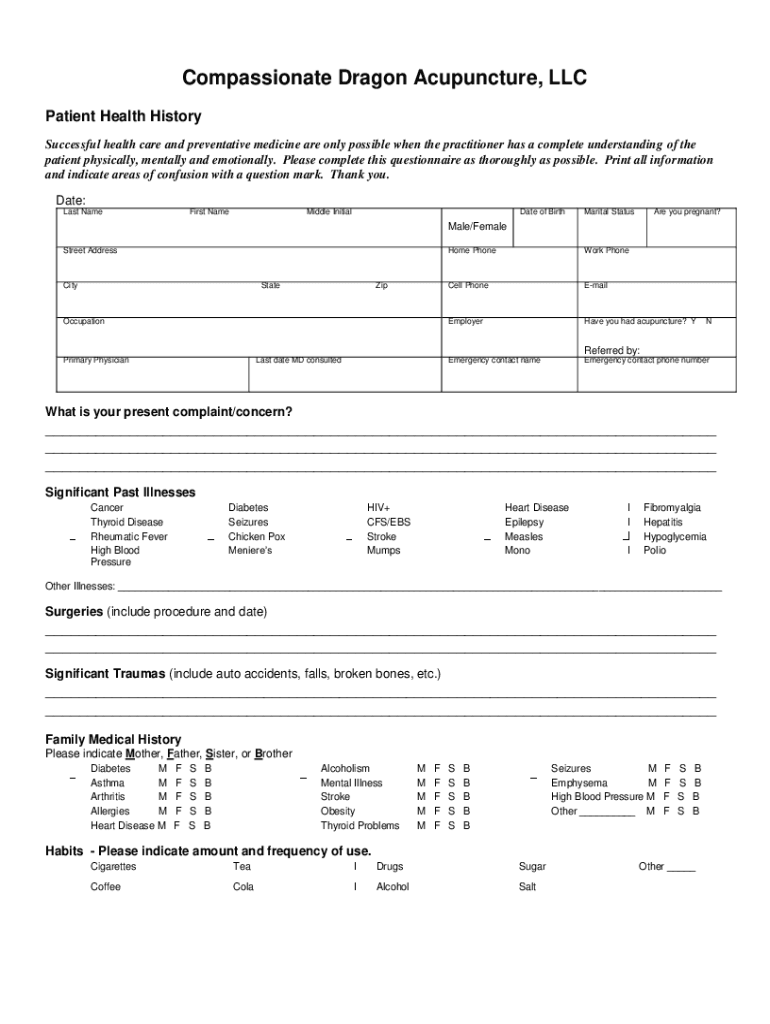 Fillable Online Physical Therapy Dry Needling Sunrise Review Fax Email ...