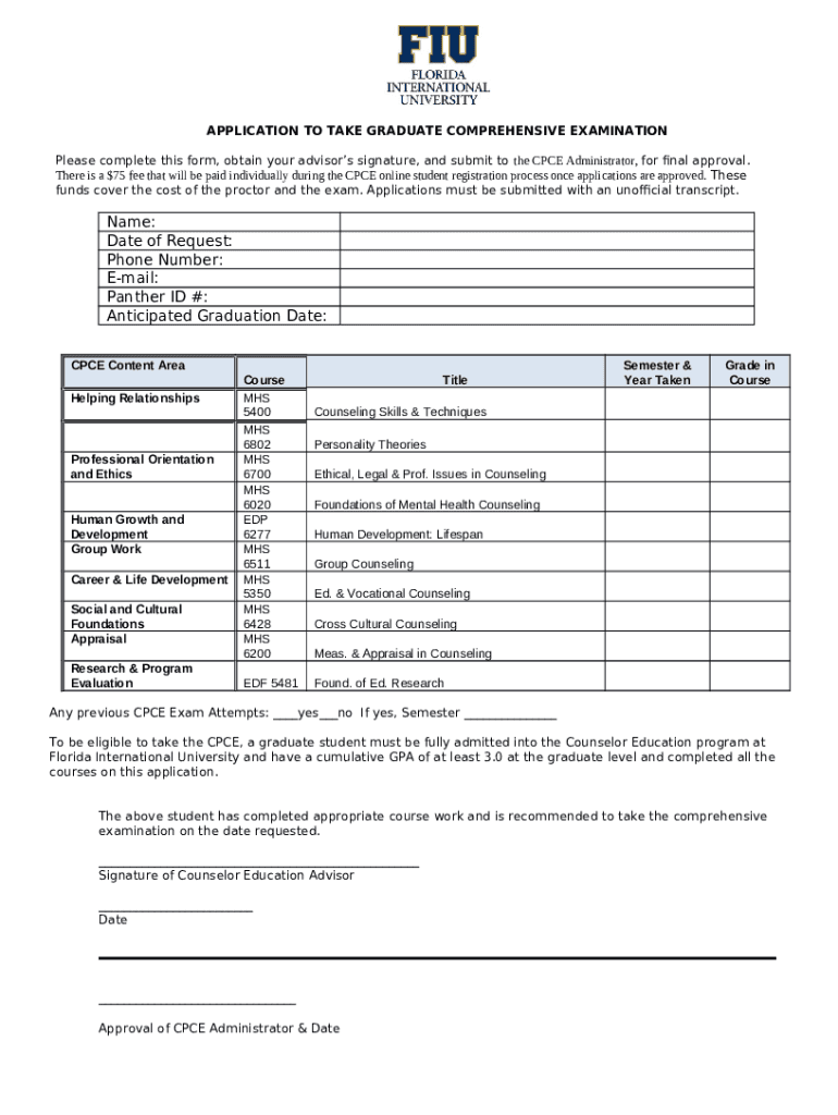 Program - FIU College of Arts, Sciences & Education Doc Template | pdfFiller