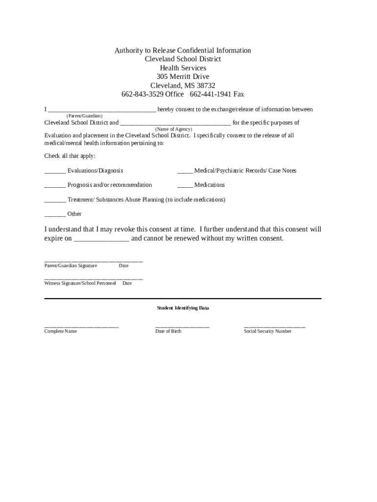Integrated Health, Department of / Health Consent s Doc Template ...